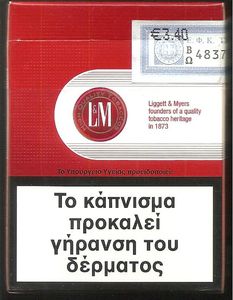 Cigarette Pack: L&M Red Label 23 (GreeceCol:GR-CT-0235