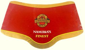 Drink Label: Tafel Lager (Namibian Breweries, NamibiaCol:NA-BEER-000011