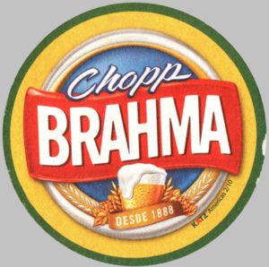 Beer Coaster: Brahma (AMBEV - Companhia de Bebidas das Américas ...
