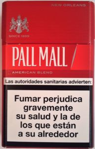 Cigarette Pack: Pall Mall New Orleans (Spain(Pall Mall New Orleans) Col ...