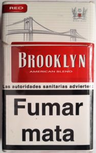 Cigarette Pack: Brooklyn Red (SpainCol:ES-CT-0036