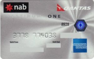 银行卡: nab - QANTAS (National Australia Bank, 澳大利亚Col:AU-AE-0007.02 💳