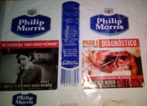Cigarette Pack: Philip Morris (ChileCol:CL-CT-0041