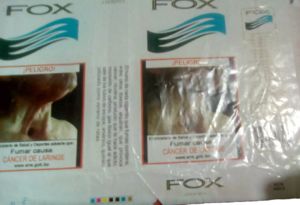 Cigarette Pack: Fox (ParaguayCol:PY-CT-0019