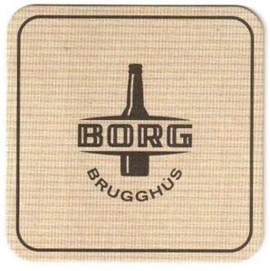 Beer Coaster: Borg (Borg Brugghús, IcelandCol:IS-000004