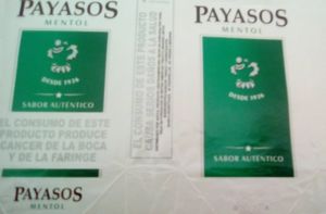 Cigarette Pack: Payasos (GuatemalaCol:GT-CT-0001