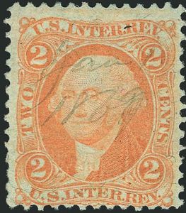 Stamp: US Internal Revenue - George Washington (1732-1799) (United ...
