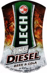 Etiqueta de bebida: Lech Ice Diesel (Lech Browary Wielkopolski, Polonia ...