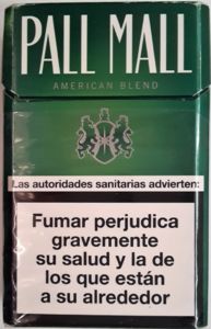 Paquete de Cigarrillos: Pall Mall Alaska (España(Pall Mall Alaska) Col ...