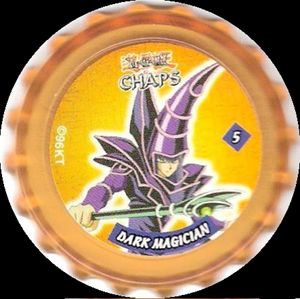 Meal Toy: 5 - Dark Magician (Flippo's/Pogs/Tazos, Belgium(Yu-Gi-Oh ...