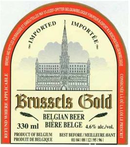 Drink Label: Brussels Gold (Brouwerij Sint Jozef, BelgiumCol:BE-BEER-015609
