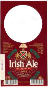 Drink Label: Irish Ale (Bochkarevskiy pivovareniy zavod OOO, RussiaCol ...