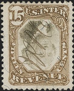 Stamp: US Internal Revenue - George Washington (1732-1799) (United ...