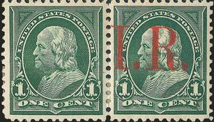 Stamp: US Internal Revenue - Benjamin Franklin (1706-1790) (United ...