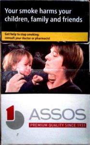 Cigarette Pack: Assos Papastratos (SwitzerlandCol:CH-CT-0026