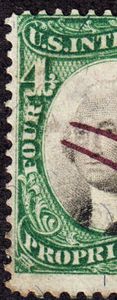 Stamp: Proprietary - George Washington (1732-1799) (United States of ...