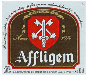 Drink Label: Affligem (Brouwerij Affligem / De Smedt (Heineken ...