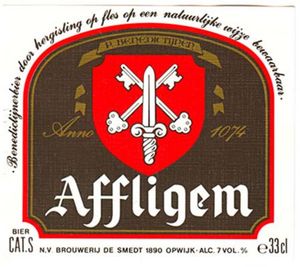 Drink Label: Affligem (Brouwerij Affligem / De Smedt (Heineken ...