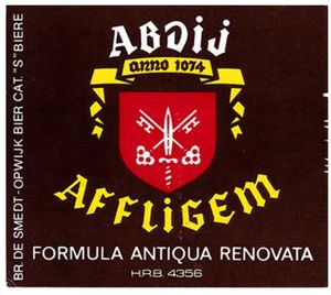 Drink Label: Affligem (Brouwerij Affligem / De Smedt (Heineken ...