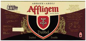 Drink Label: Affligem Dubbel (Brouwerij Affligem / De Smedt (Heineken ...