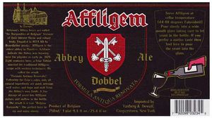 Drink Label: Affligem Abbey Ale - Dobbel (Brouwerij Affligem / De Smedt ...