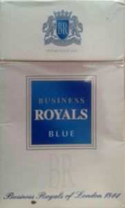 Sigara Paketi: Business Royals Blue (Birleşik Arap EmirlikleriCol:AE-CT ...