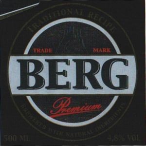 Drink Label: Berg (Browar Amber Bielkówko, PolandCol:PL-BEER-000928