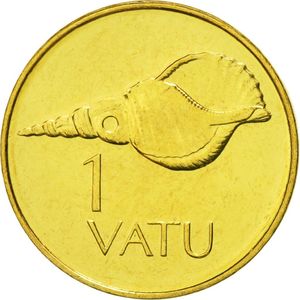 Coin: 1 Vatu (Vanuatu(1981~2010 - First series) Col:VU-000001,WCC:km3