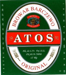 Drink Label: Atos (Browar Barczewo, PolandCol:PL-BEER-001038