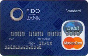 Bank Card: Fido Commercial Bank (Fido Commercial Bank, UkraineCol:UA-MC ...