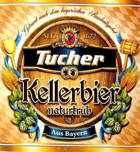 Drink Label: Tucher Kellerbier (Tucher Traditionsbrauerei, Germany ...