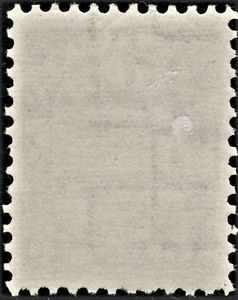 Stamp: Coat of Arms 15 santimi Back White (Latvia(Definitives - Coat of ...