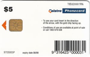 Phonecard: The Staff Conference (Trial) (Telstra, Australia((P Series ...