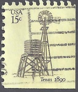 Stamp: Southwestern Windmill, Texas 1890 (United States of America ...