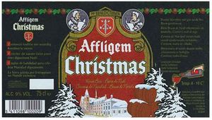 Drink Label: Affligem Christmas (Brouwerij Affligem / De Smedt ...
