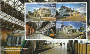 Stamp: Irish Railway Stations (Ireland(Irish Railway Stations) Mi:IE ...