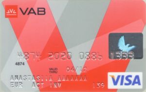 Bank Card: VABank Debit Card (VABank, UkraineCol:UA-VI-0260.03