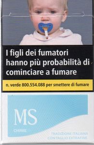 Cigarette Pack: MS Chiare (Italy(MS Chiare) Col:IT-CT-0199 🚬