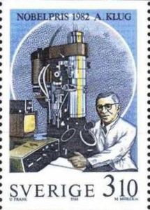 Stamp: Nobel Laureates in Chemistry (Aaron Klug) (Sweden(Nobel Prize ...