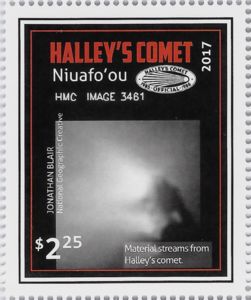 Selo: Halley's Comet (Niuafo'ou(Passagem do Cometa Halley) Mi:TO-NI 655 ...