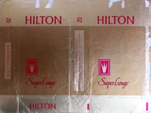 Cigarette Pack: Hilton Super Longs (China, People's RepublicCol:CN-CT-0771