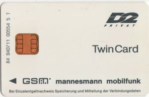 Cartões Telefônicos: D2-PRIVAT - mannesmann TwinCard (Vodafone ...