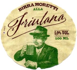 Drink Label: Birra Moretti alla Friulana (Birra Moretti, ItalyCol:IT ...