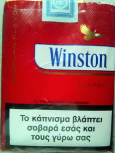 Paquete de Cigarrillos: Winston Classic 24 Soft (Grecia(Winston Classic ...