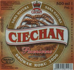 Drink Label: Ciechan premium (Browar Ciechan, PolandCol:PL-BEER-002258