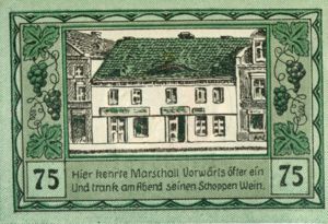 Banknote: 75 Pfennig (German Notgeld(Canth) GrM:220.3-8/8