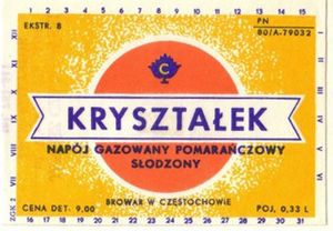Drink Label: Krysztalek (Browar Czestochowa /closed/, PolandCol:PL-BEER ...