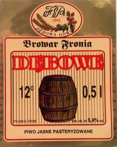 Drink Label: Debowe 12 (Browar Fronia Debowa Gora, PolandCol:PL-BEER-002766
