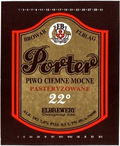 Drink Label: Porter (Browar Elbląg, PolandCol:PL-BEER-002872