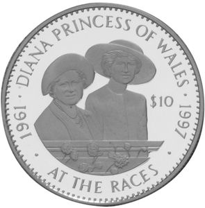 Coin: 10 Dollars (Diana Princess of Walles) (Solomon Islands(Numismatic ...